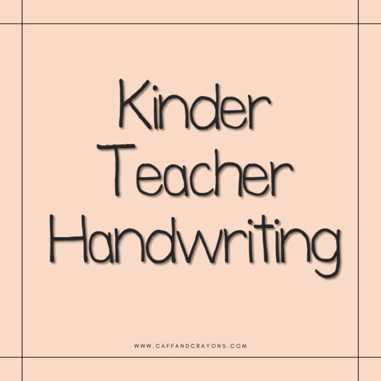 How To: Make Font With Your Own Handwriting- For Beginners – Caffeine ...